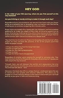 "HEY GOD" Prayer Book Volume 3 – Bound for heaven